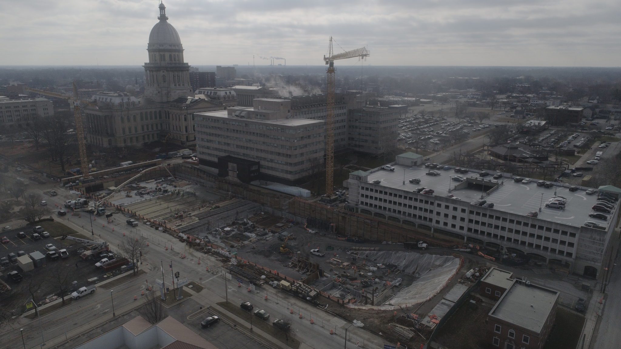 Illinois State Capitol Parking Garage - Phase III - River City Construction
