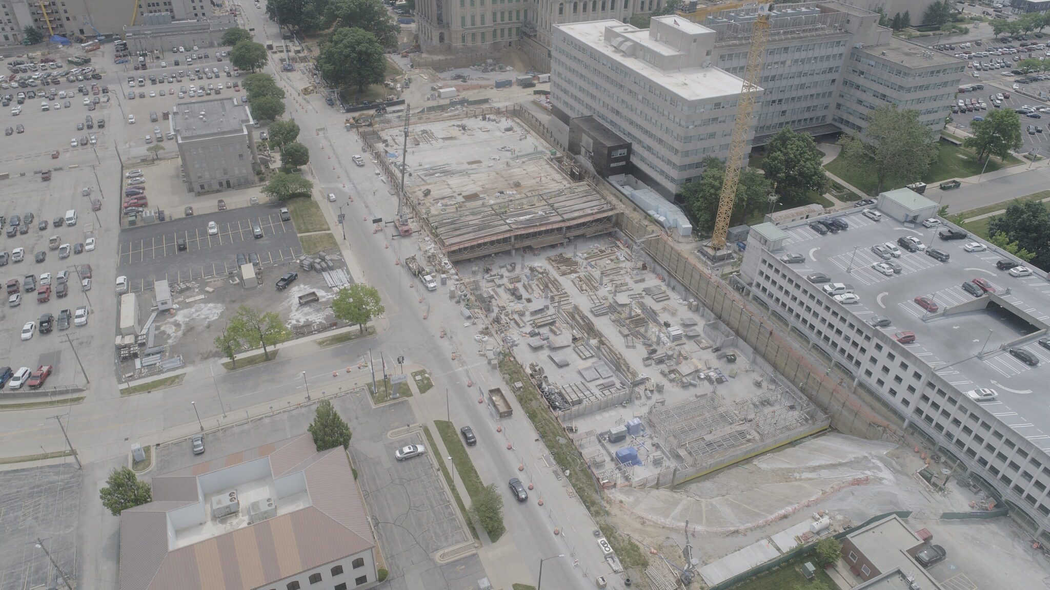Illinois State Capitol Parking Garage - Phase III - River City Construction
