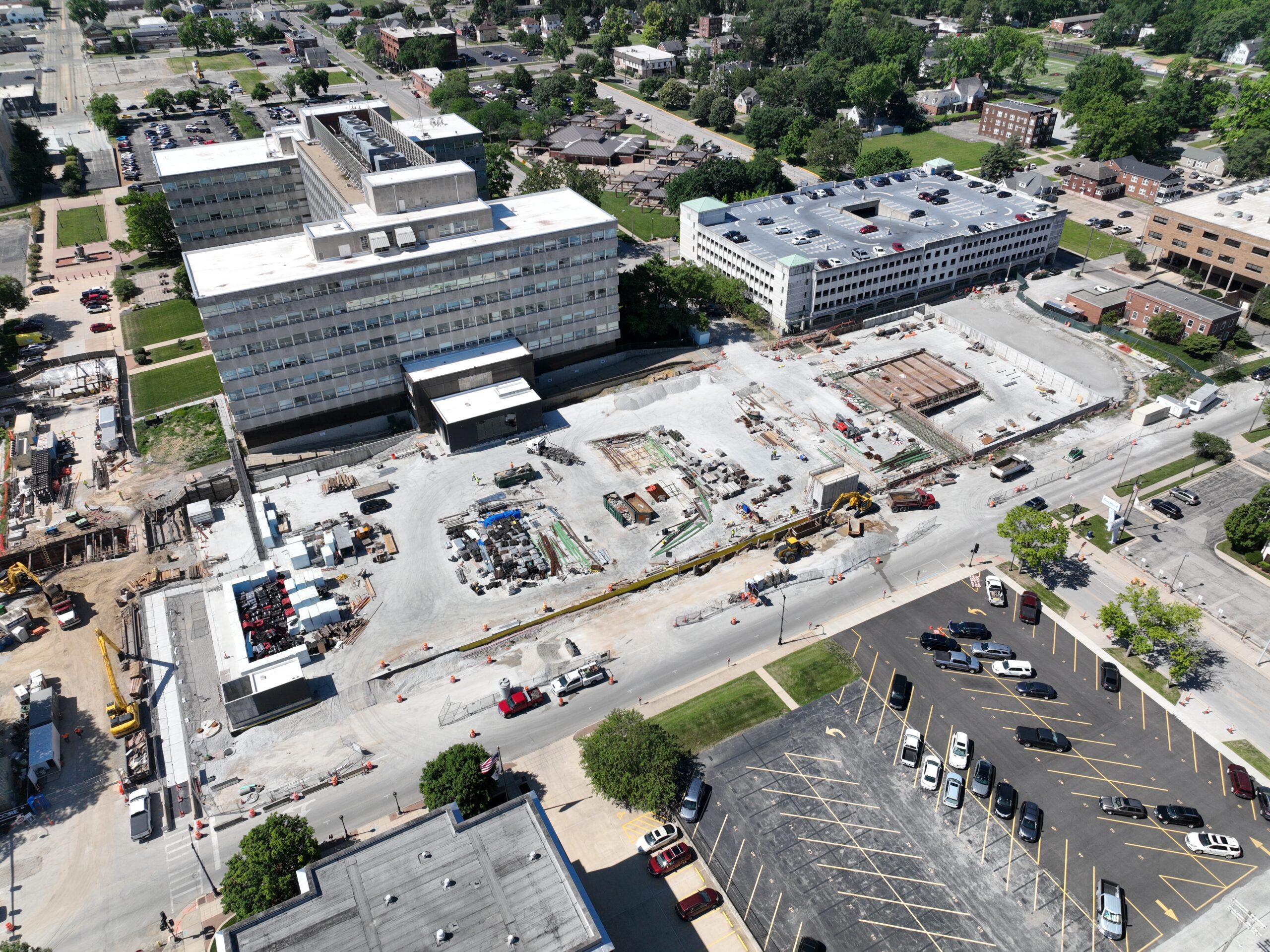 Illinois State Capitol Parking Garage - Phase III - River City Construction