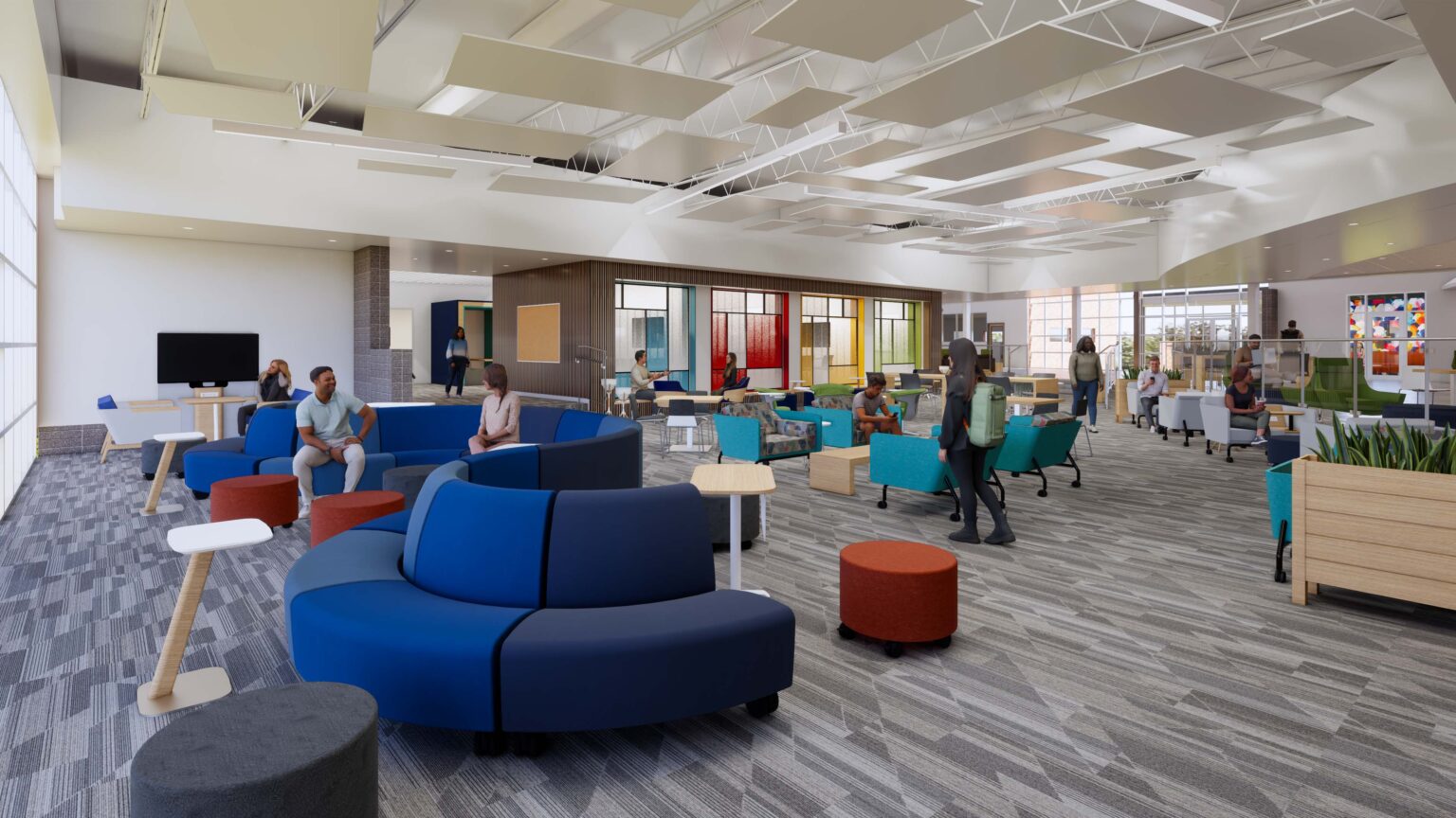 Carl Sandburg College, Student Center Renovation - River City Construction